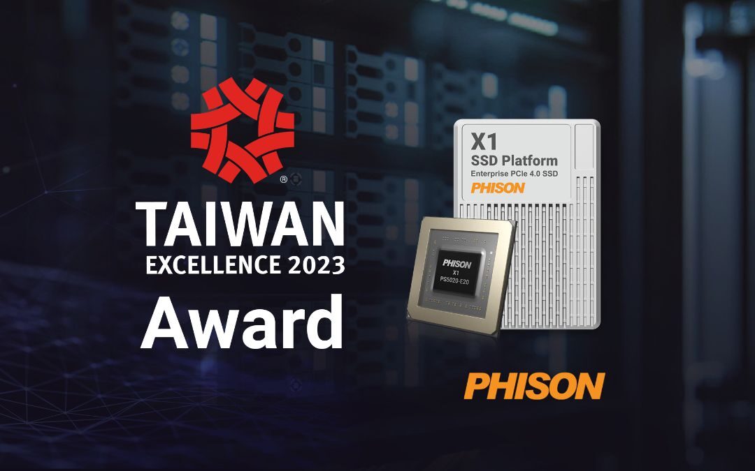 Phison Enterprise PCIe 4.0 X1 SSD Solution Received 2023 Taiwan ...